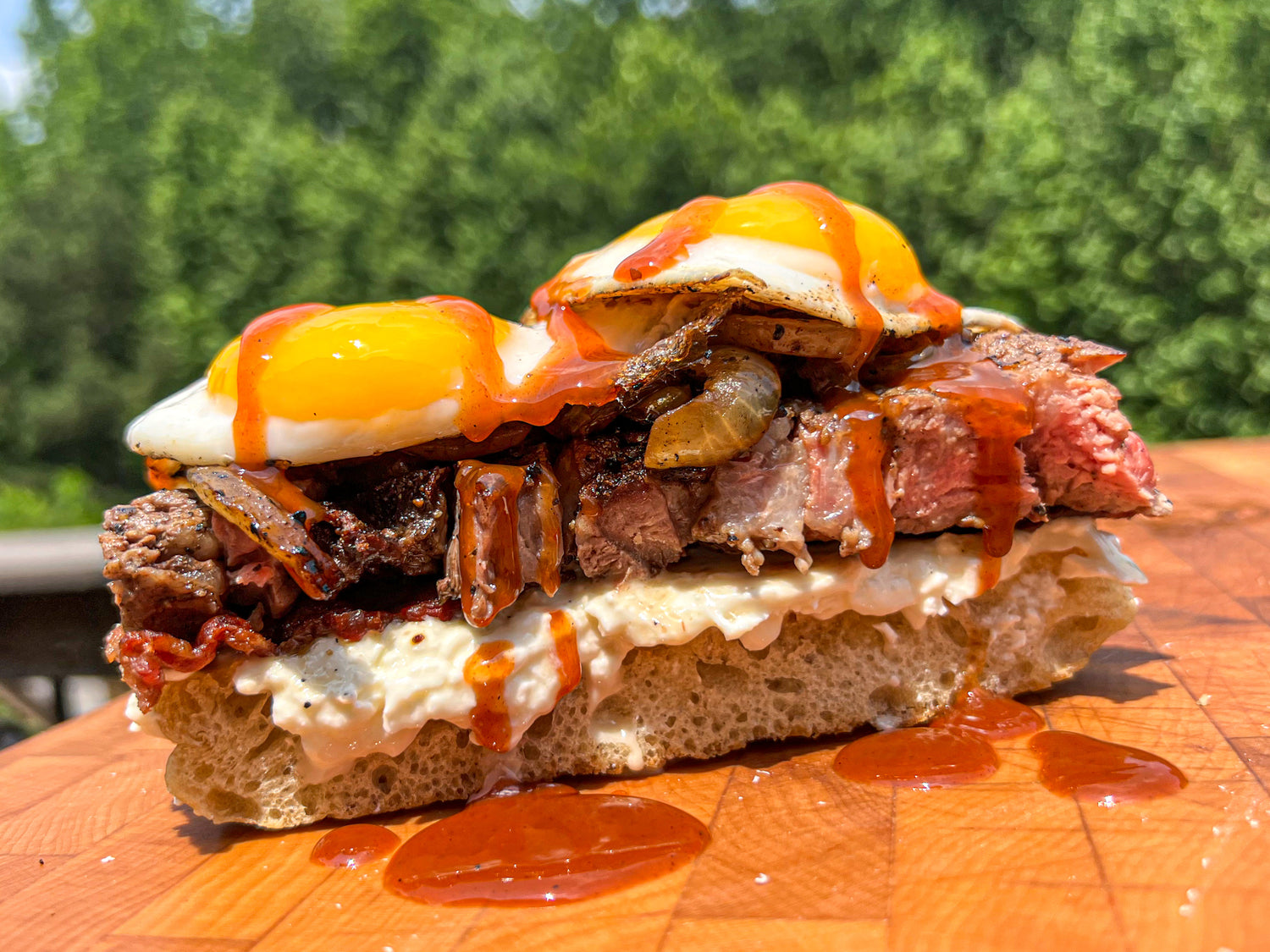 Ultimate Steak and Eggs Sandwich – LoCo Cookers