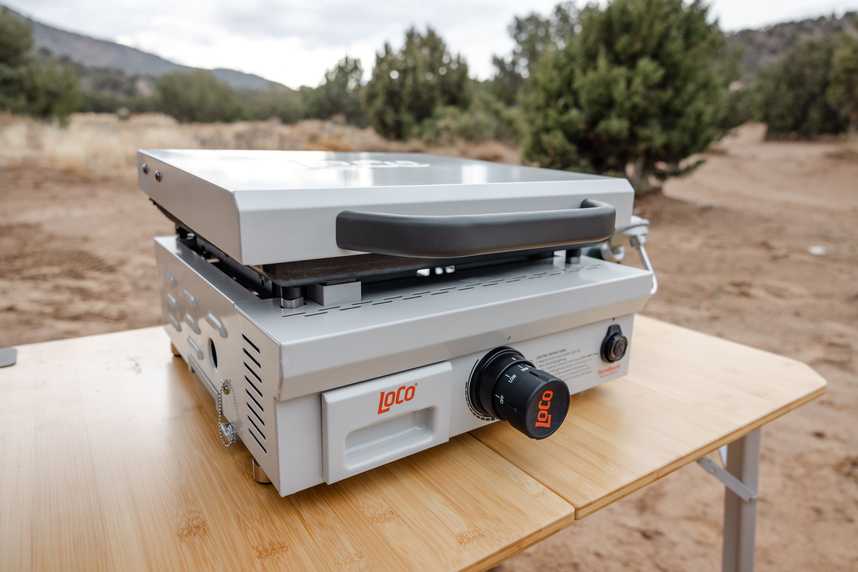 16" 1-Burner Classic Tabletop SmartTemp Griddle – LoCo Cookers