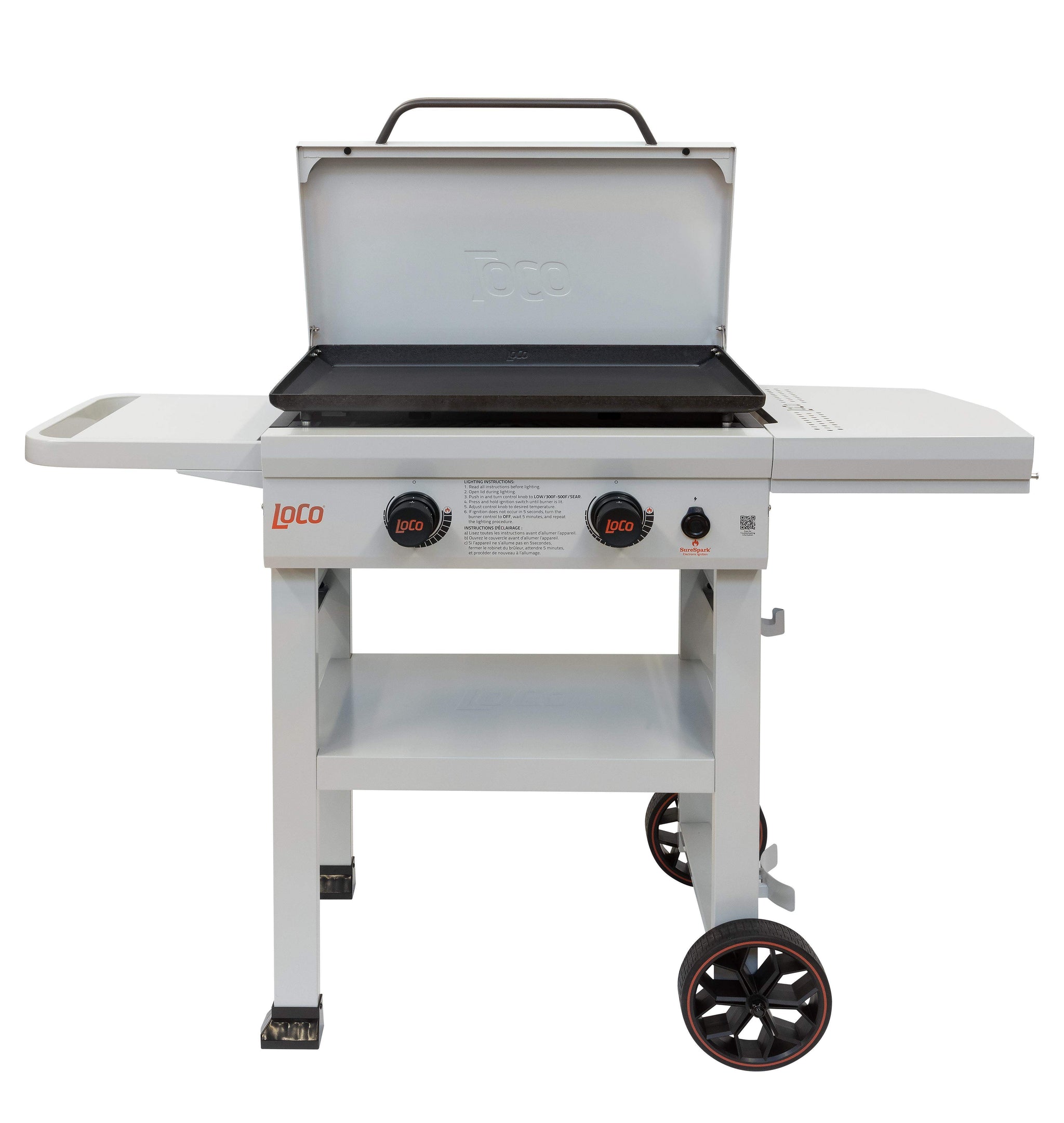 26” 2-Burner Classic SmartTemp Griddle – LoCo Cookers
