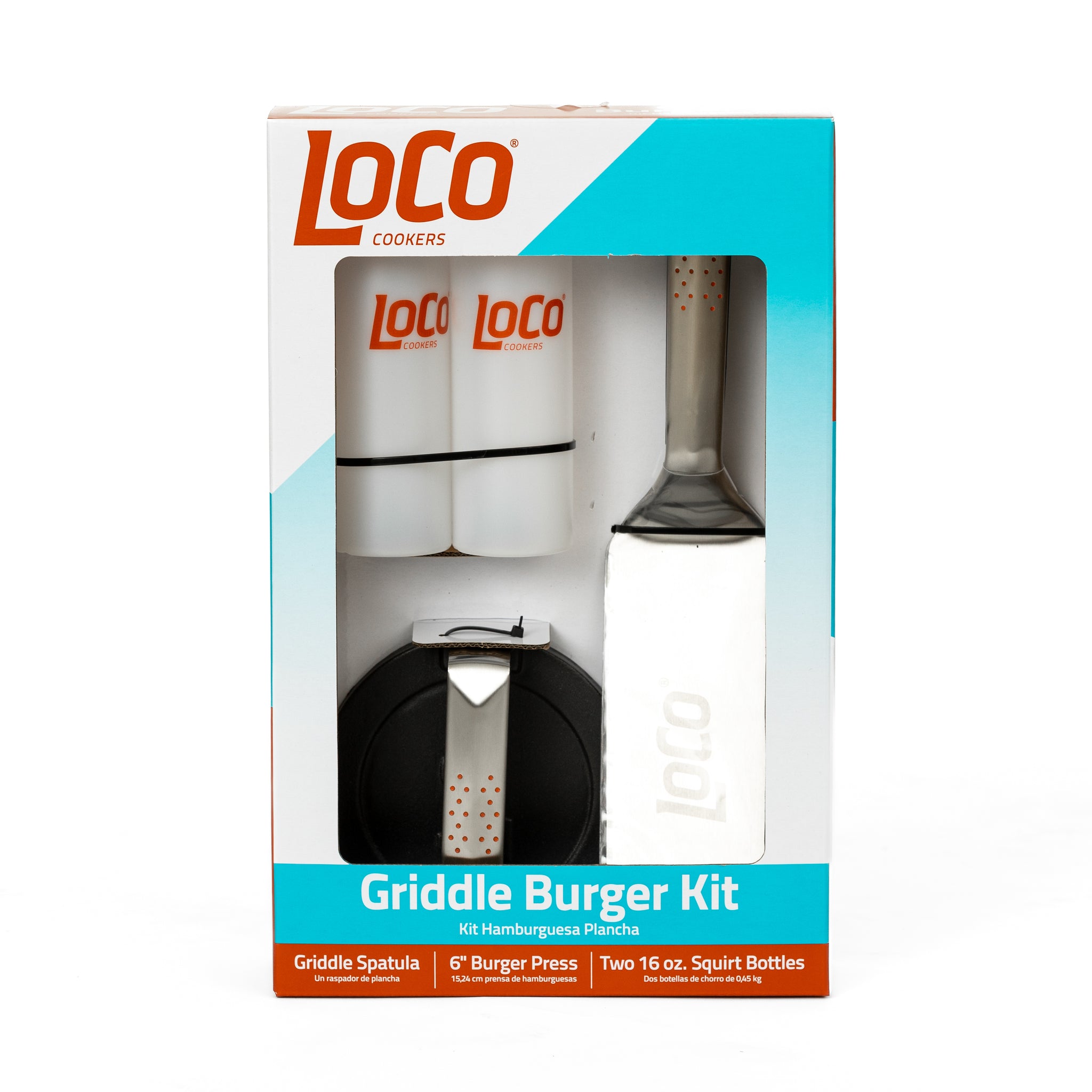 Griddle Burger Kit – LoCo Cookers