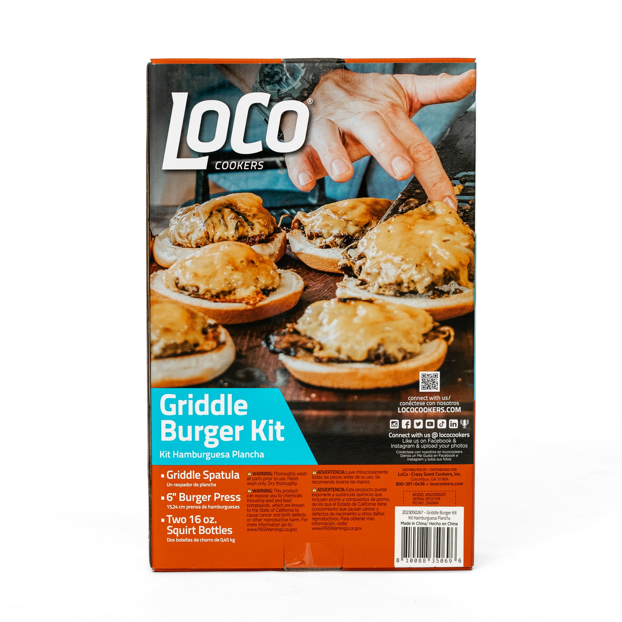 Griddle Burger Kit – LoCo Cookers